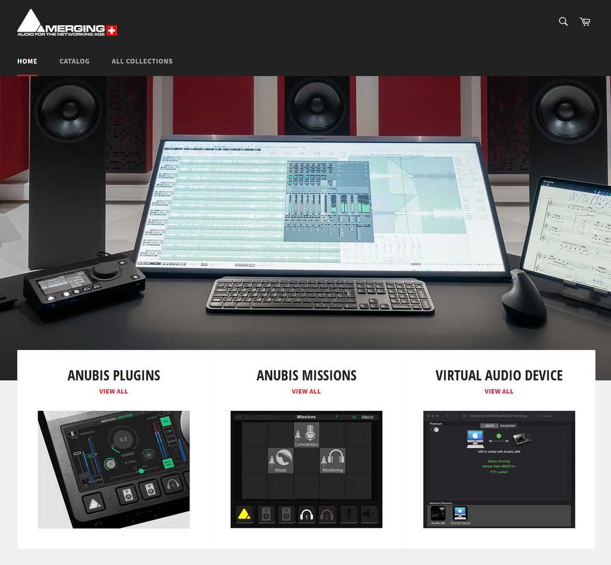 Merging Technologies Online Shop